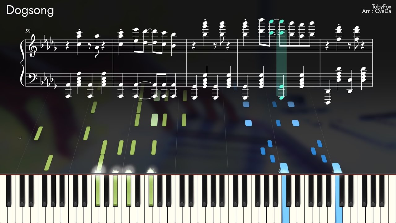 【UNDERTALE】Dogsong 採譜してみた - YouTube