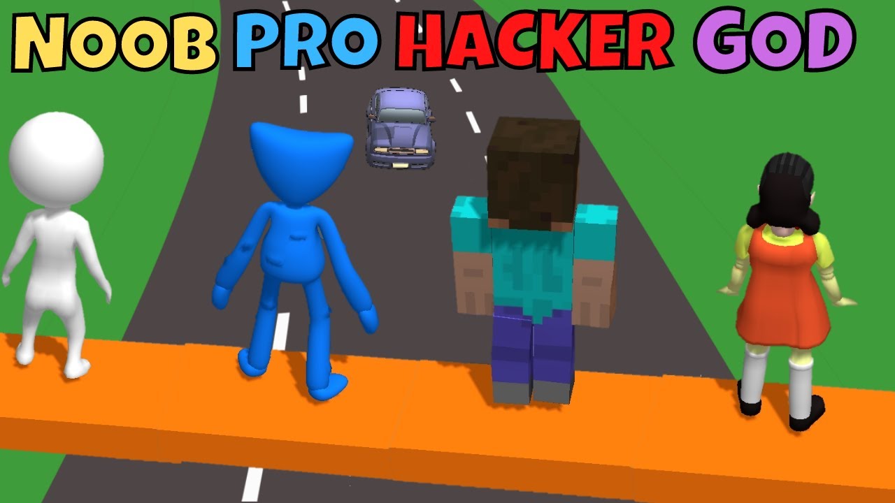 NOOB vs PRO vs HACKER vs GOD - - YouTube