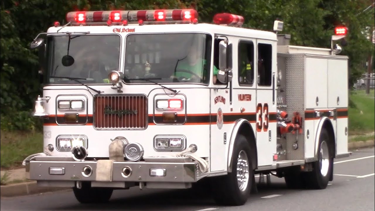 Kentland Volunteer Fire Department Engine 833 Responding - YouTube