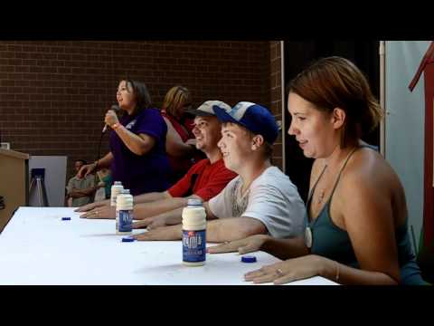 Nebraska teen wins round of Iowa State Fair Milk Chug-a-Lug