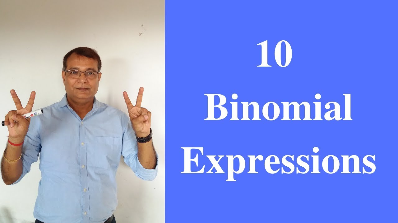 10 Binomial Expressions - Learn English With Satish Rawal - YouTube