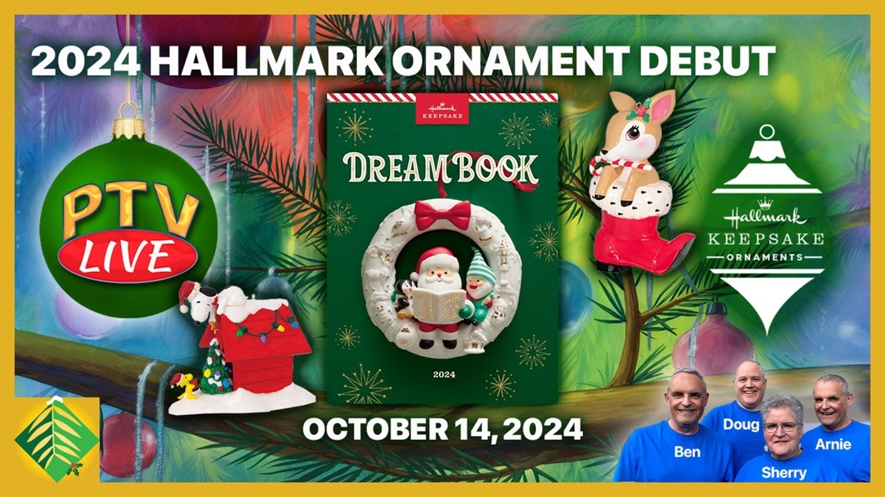 2024 Hallmark Keepsake Ornament Debut - YouTube