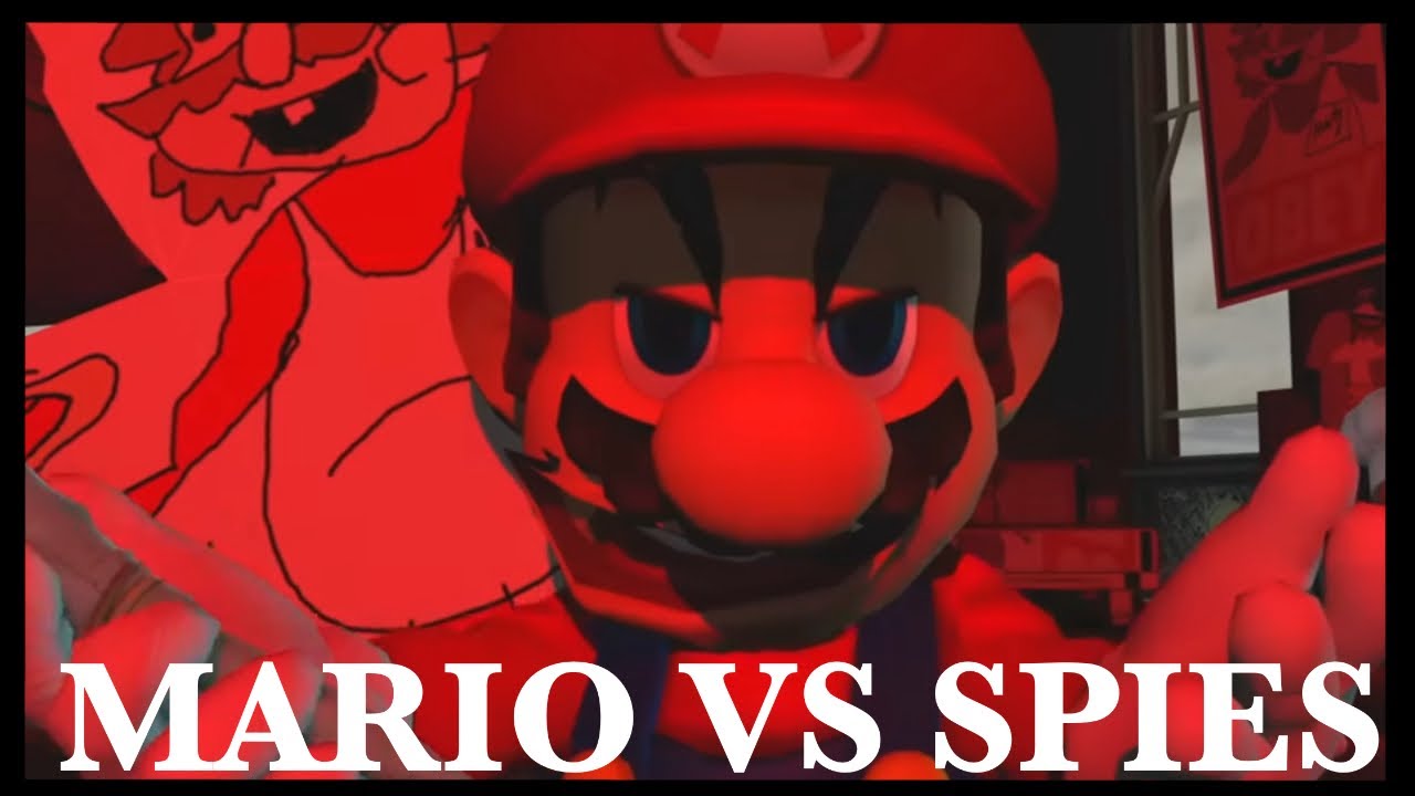 MARIO VS. SPIES Mario Plays TF2 (ft. Marty) REACTION - YouTube