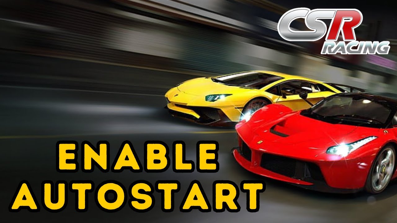 How to Enable Auto Start of CSR Racing? 2024 | CSR Racing - YouTube
