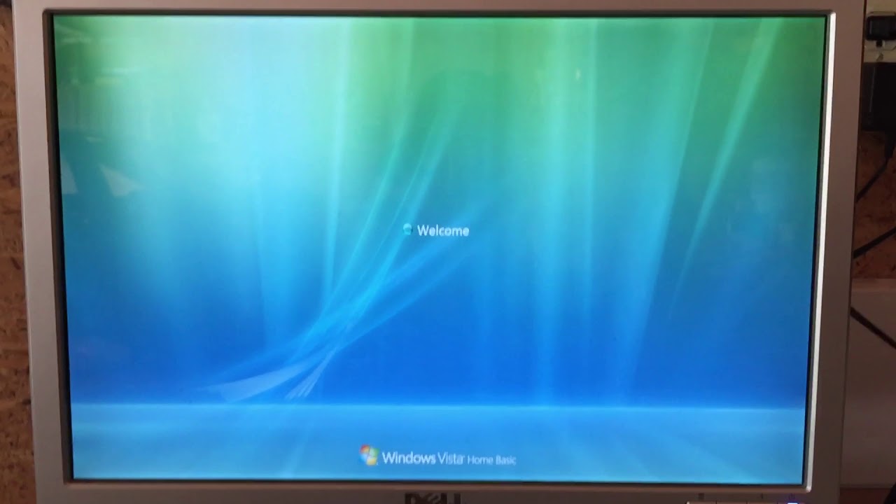 2007 HP Pavilion a1510y running Windows Vista Home Basic - YouTube