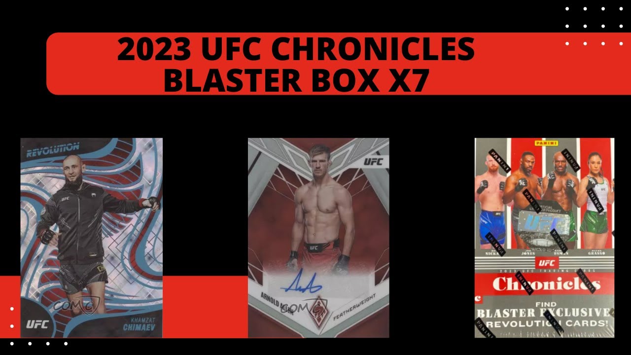 2023 UFC Chronicles Blaster box X7 - YouTube
