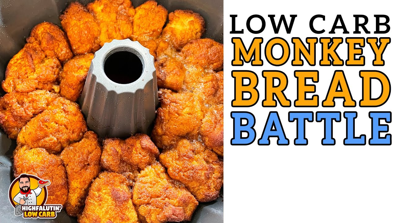 Low Carb MONKEY BREAD Battle - The BEST Keto Monkey Bread Recipe! - YouTube