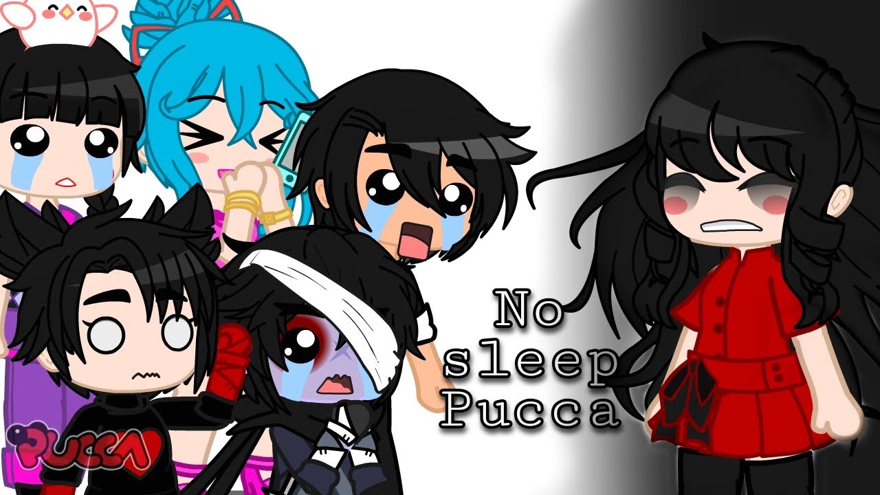 No sleep Pucca || Skit || Pucca and Garu || Gacha Club - YouTube
