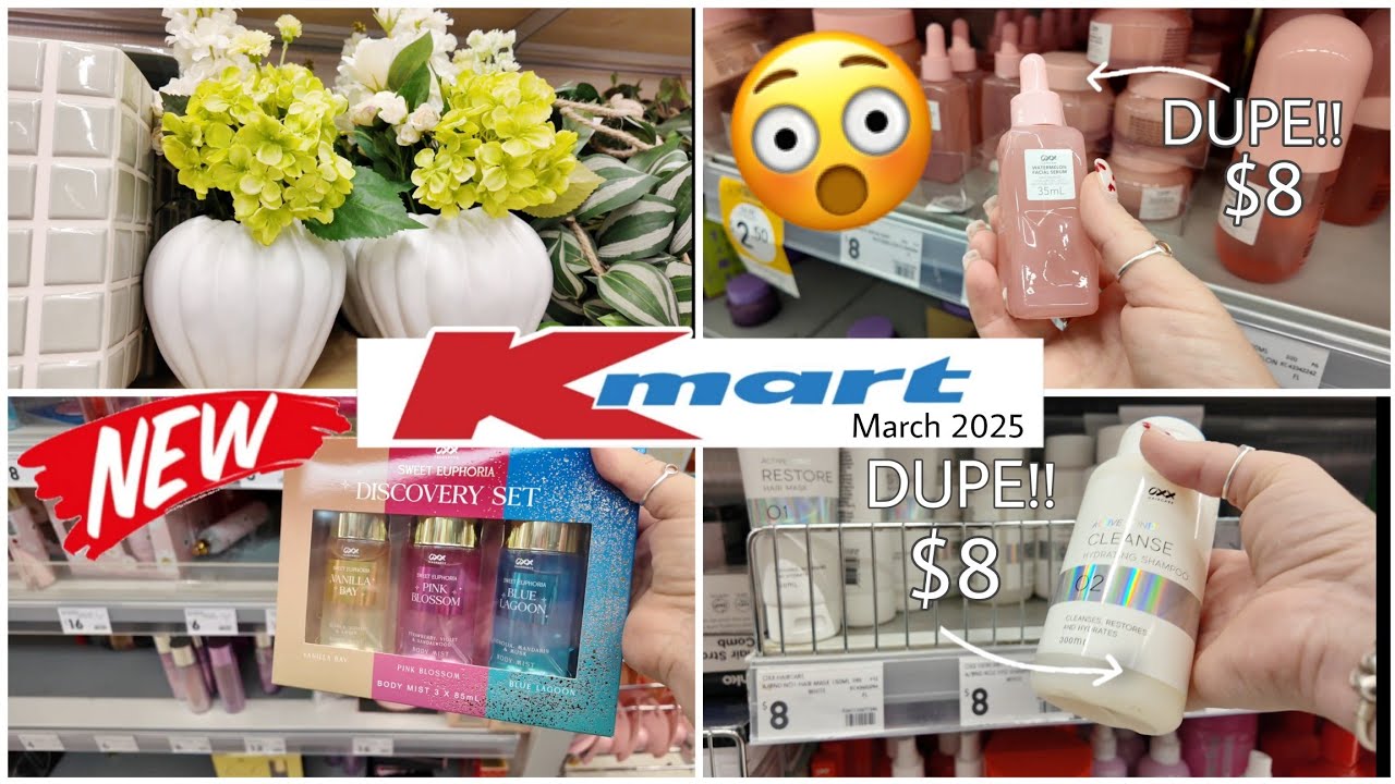 Finding the MOST AMAZING DUPES in KMART! Come shopping! NEW in ...