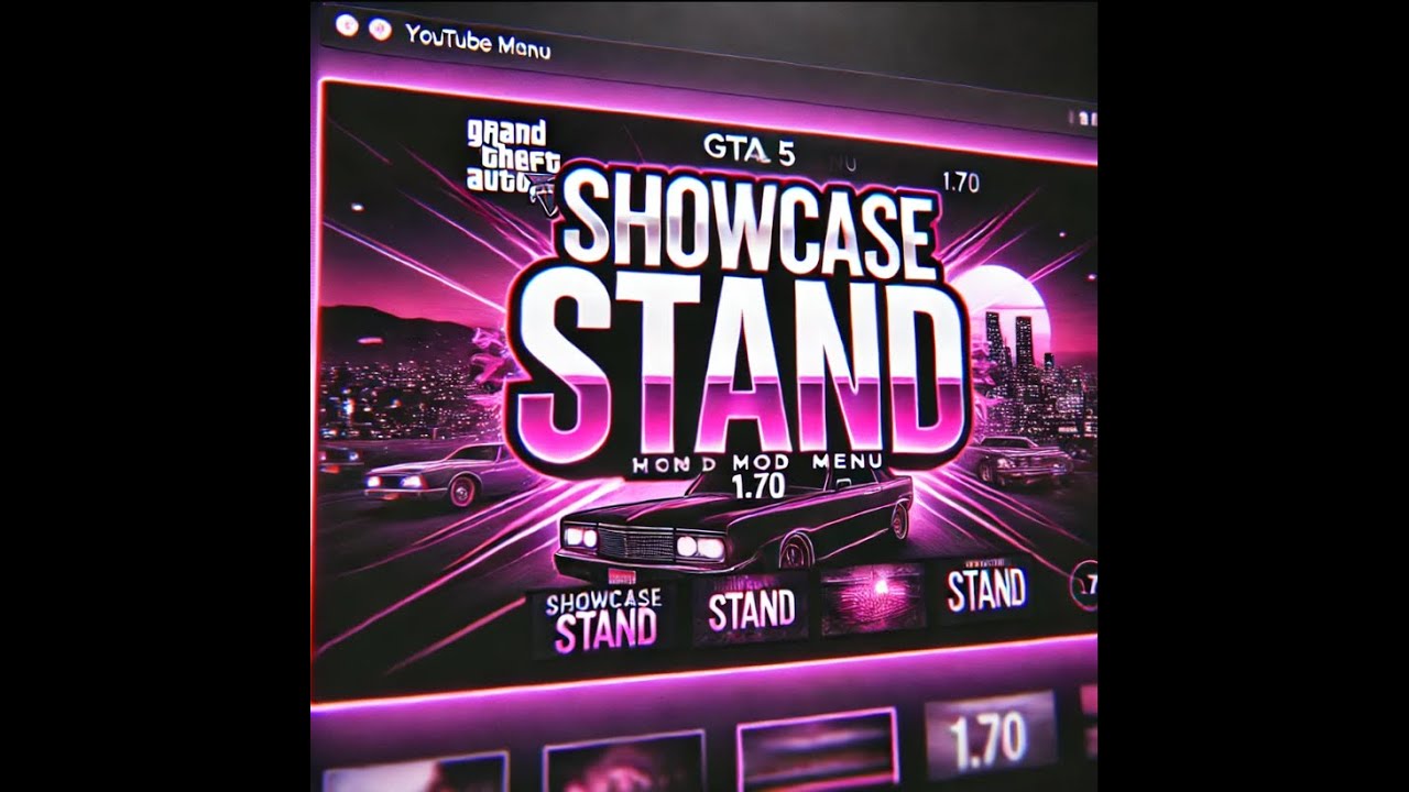 Présentation du mod menu STAND sur GTA5 ONLINE 1.70 - YouTube