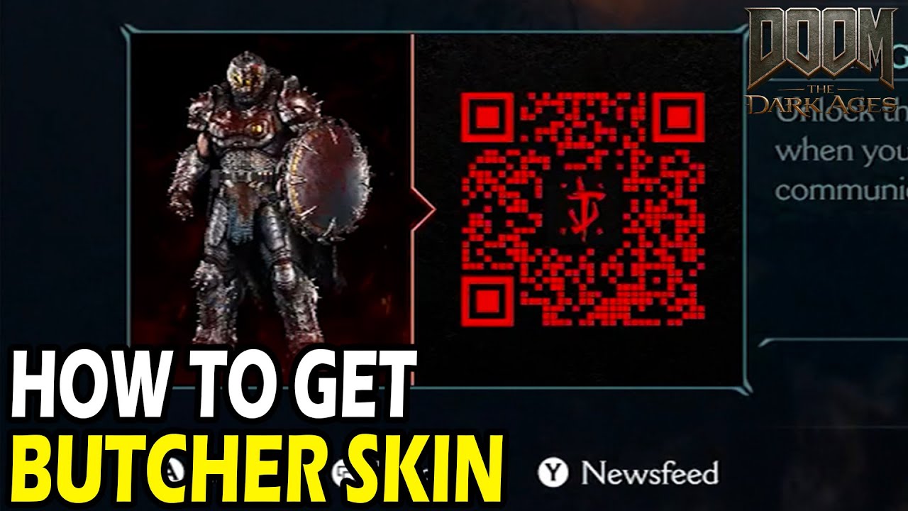 How to Unlock Butcher Skin on DOOM The Dark Ages - YouTube