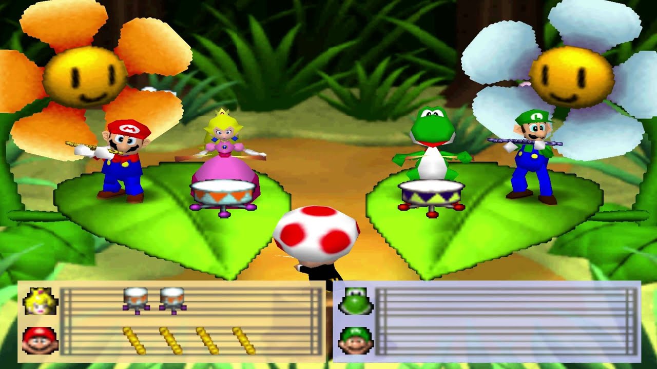 Mario Party 2 - TOAD Bandstand Flower Waltz - YouTube