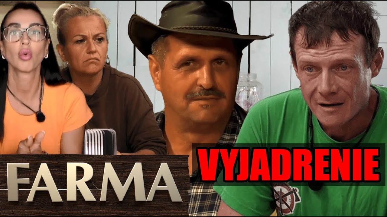Farma 15 - Šikana na FARME : Vyjadrenie Hospodára Martina a TV Markíza ...