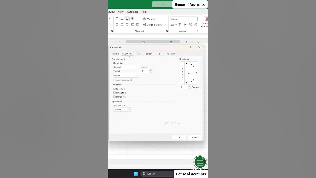 How to Use Centre Across Selection In Excel - YouTube