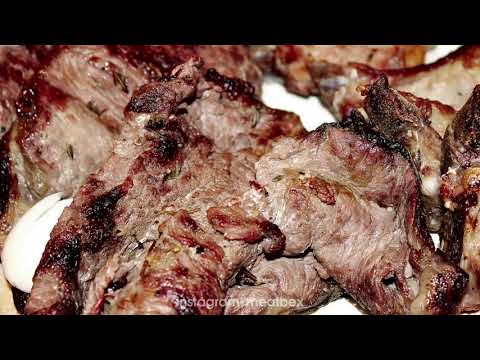 DANA BASDIRMASI və QUZU ANTREKOT - Pambıq kimi KABAB | Kebab