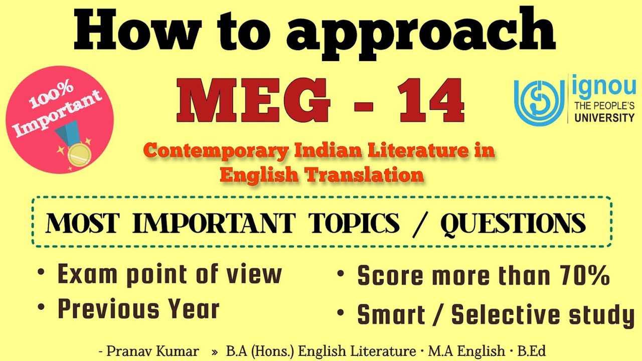 MEG 14 | IGNOU MEG 14 Important Questions, Important topics. How to ...