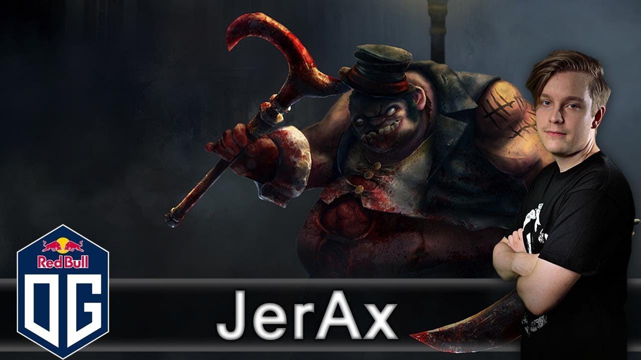 OG.JerAx Pudge Gameplay - Ranked Match - OG Dota 2. - YouTube