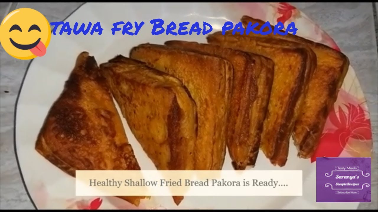 Healthy Bread Pakora/Simple BreadPakoda in Tawa/aloo stuffed ...