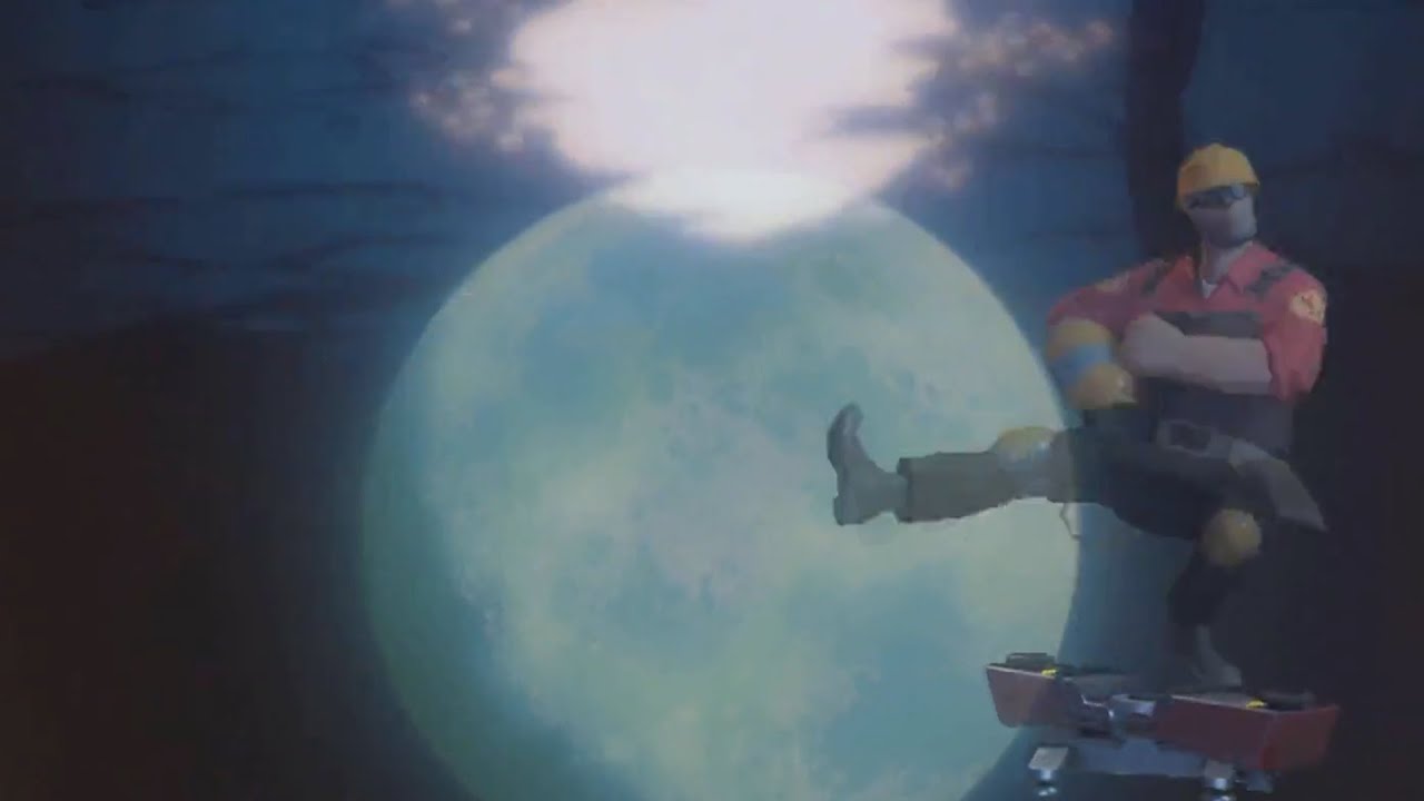 TF2 Engineer dancing to Fly me to the Moon - Full version - YouTube
