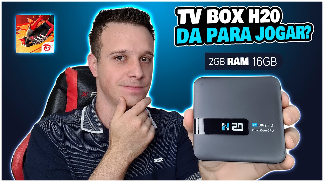COMPREI UMA TV BOX NA AliExpress H20 DÁ PARA JOGAR? - YouTube