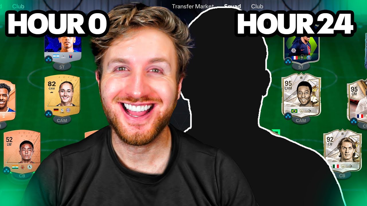 What's the Best Team a Pro can make in 24 Hours of EA FC 24? - YouTube