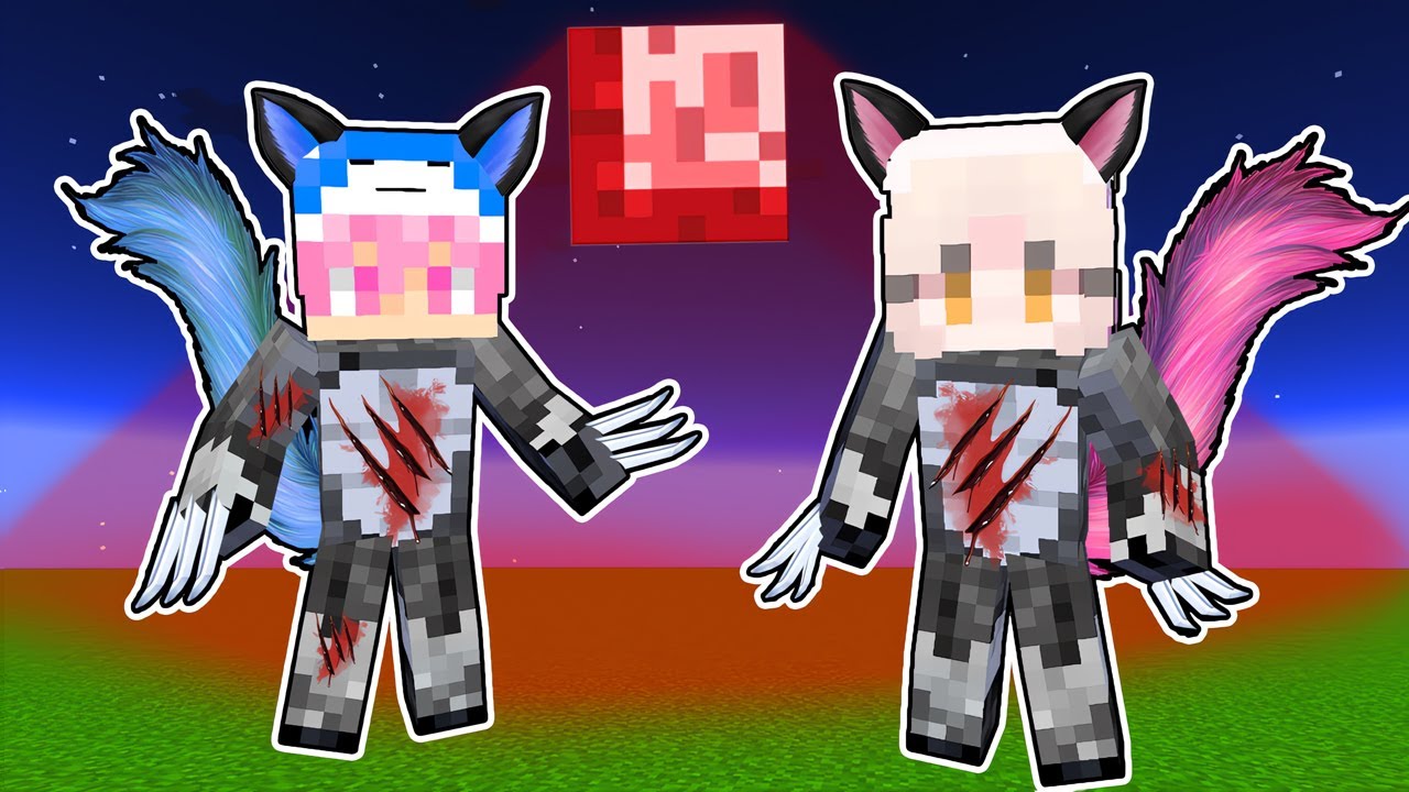 MOMON dan ATUN BERUBAH MENJADI SERIGALA di MINECRAFT ft @BANGJBLOX ...