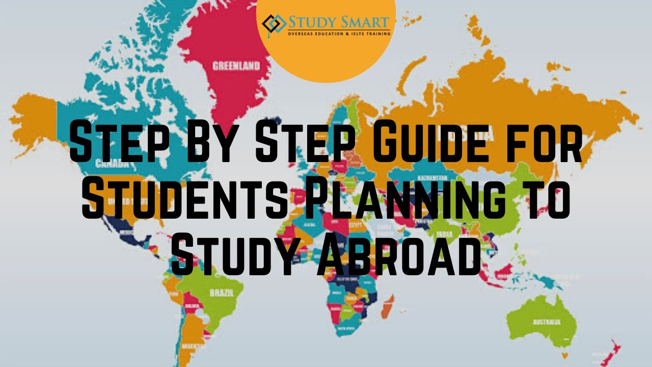 Step by Step Guide to Studying Abroad | Study Smart Overseas - YouTube