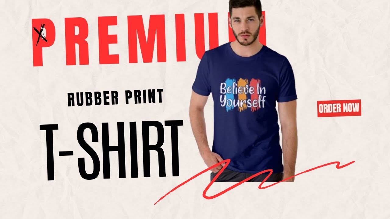 SUMMER SPECIAL EDITION RUBBER PRINT T- SHIRT - YouTube