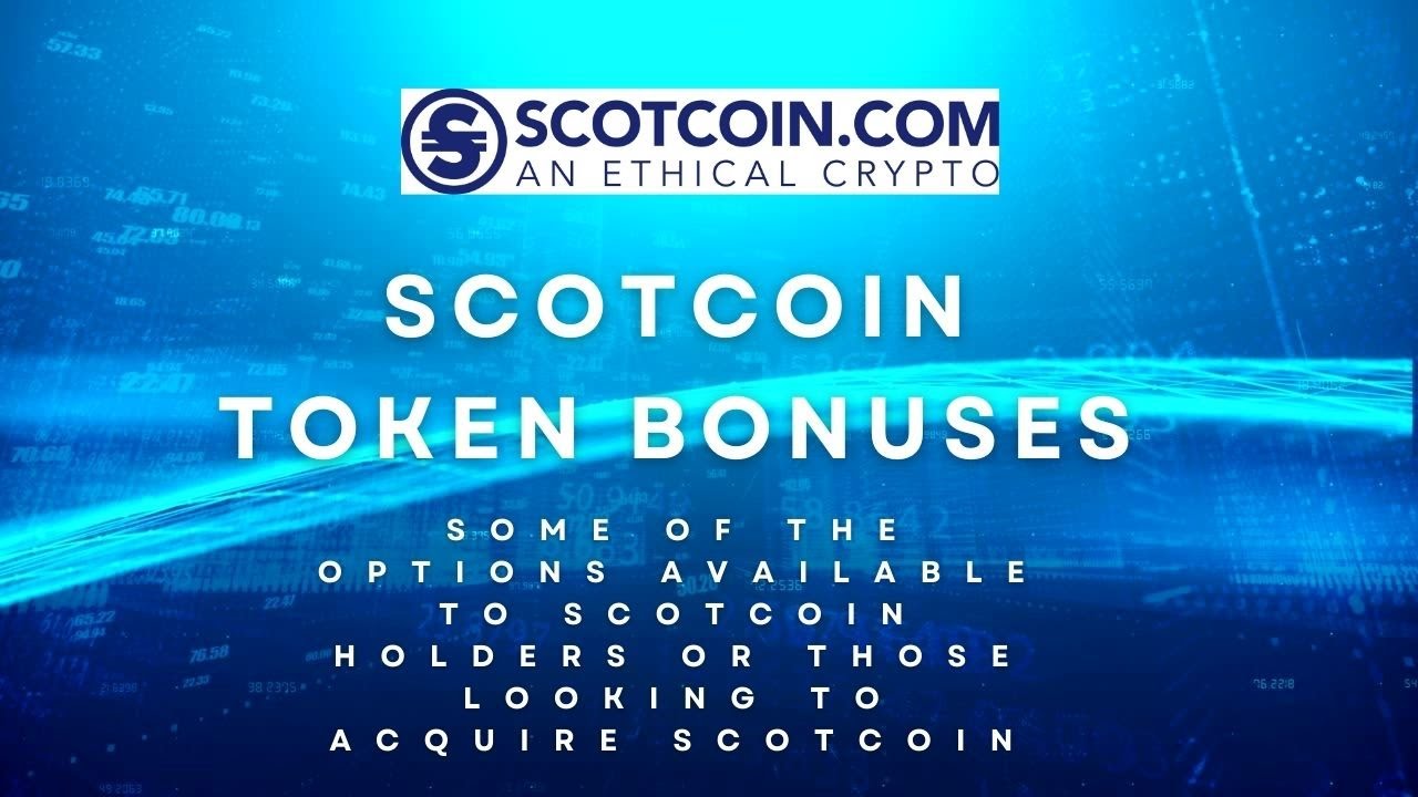 Don't Miss Out on Scotcoin Token Bonuses - YouTube