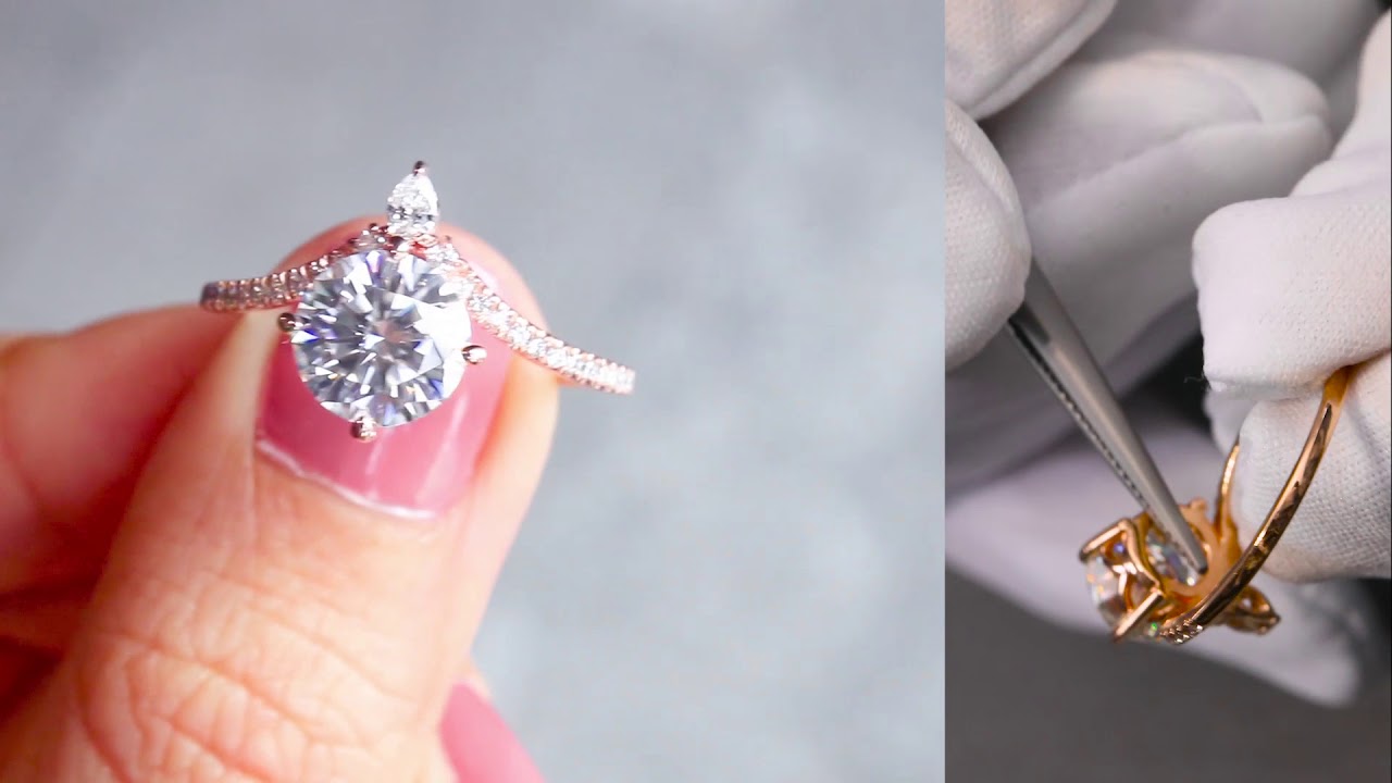 F&B Showcase: Custom FAB H&A w/ 14K Rose Gold Shank - YouTube