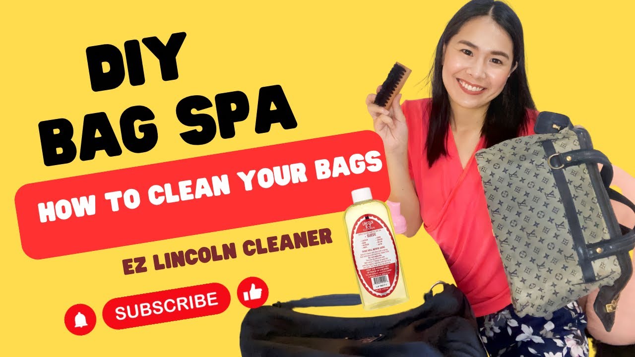 DIY Bag Cleaning using Lincoln E Z Cleaner - YouTube