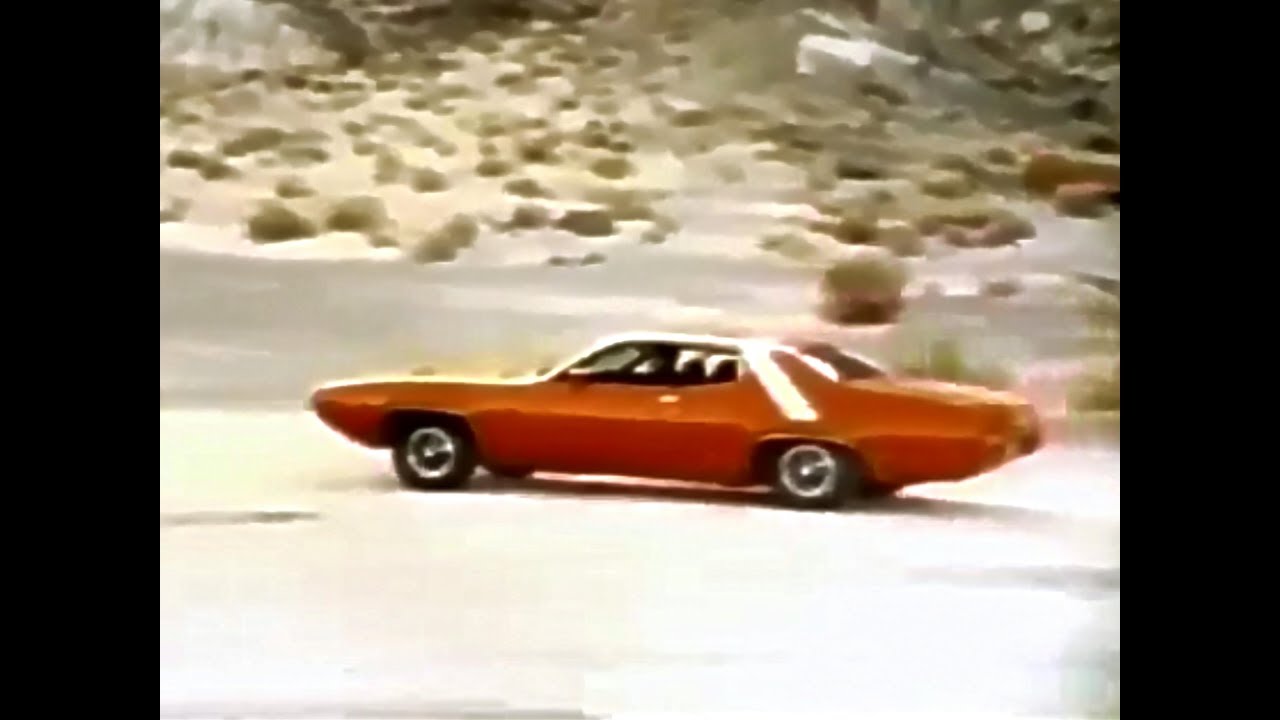 Plymouth Motor Cars with Road Runner & Wile E Coyote 1971 TV Commercial ...
