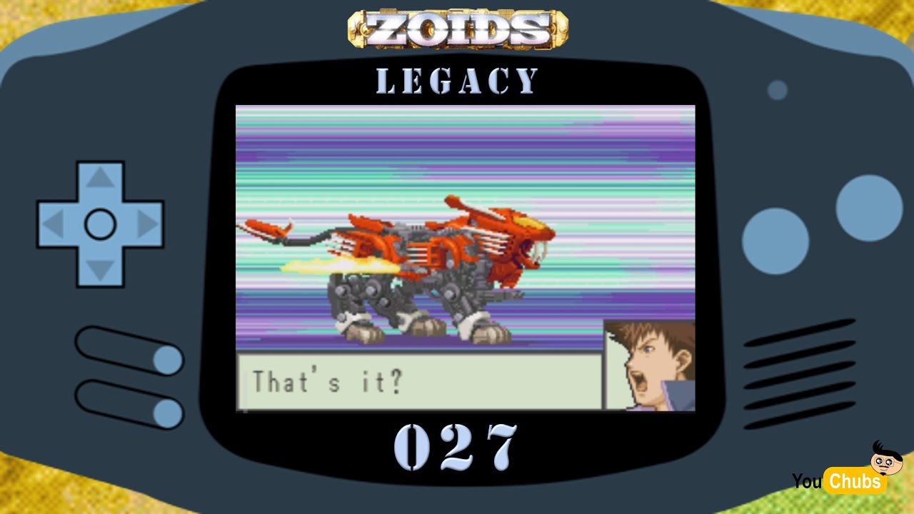 ZOIDS Legacy GBA 027 The Red BLADE LIGER 🎮 YouChubs Plays - YouTube