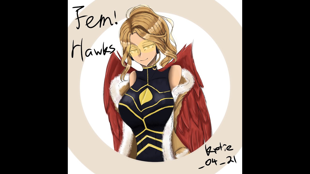 //Fem!Hawks//Speed Paint// - YouTube