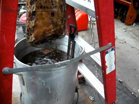 deep fried prime rib finish - YouTube