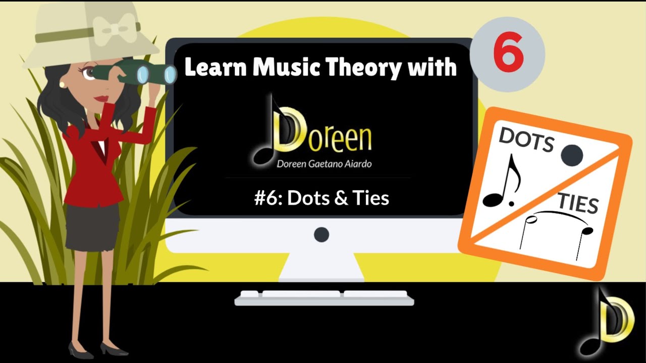 Learn Free Music Theory | #6 Dots & Ties (Easy!) 2020 - YouTube