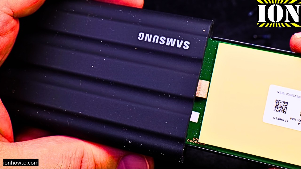 Samsung T7 Shield SSD Teardown Water Damage Check - YouTube