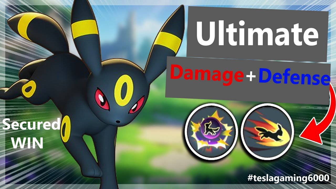 Umbreon - The Best Defender ?? || It's So Tanky || Pokémon Unite ...