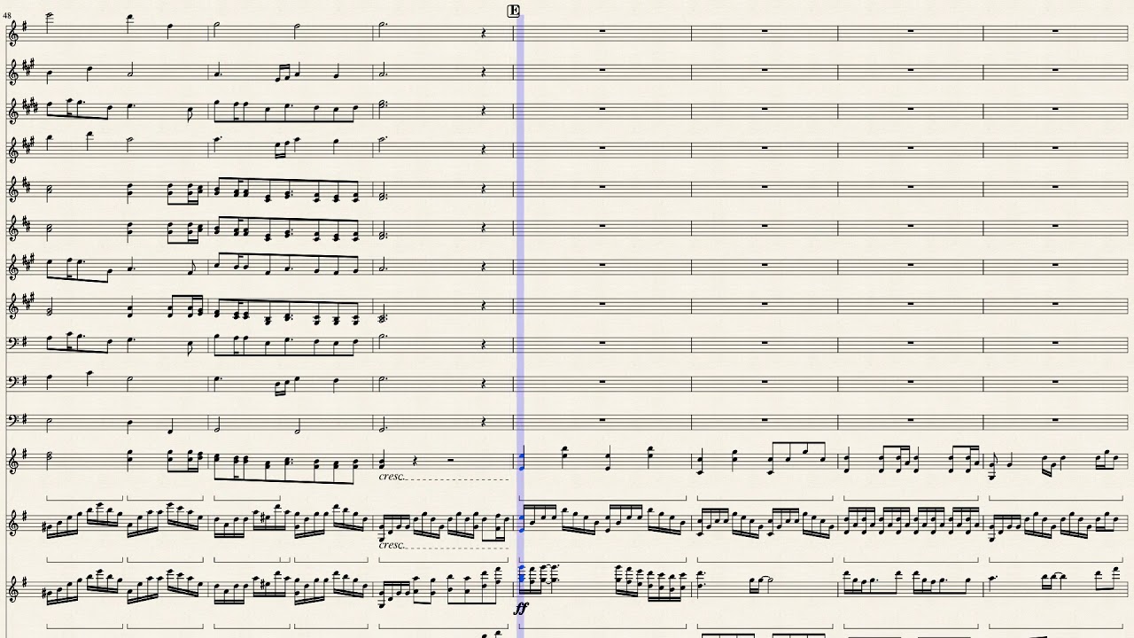 Orange by 7!! - Marching Band Version - YouTube