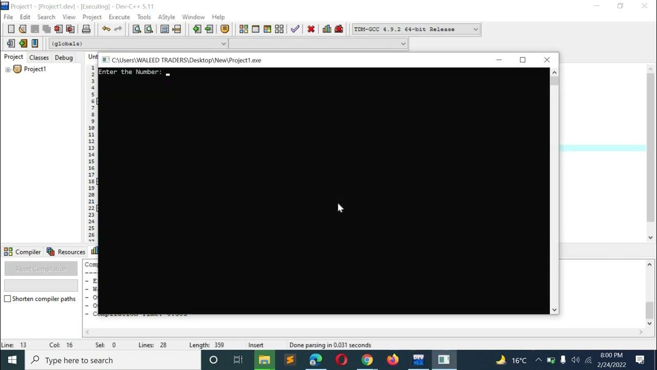 C++ Program to Reverse a Number using function - YouTube