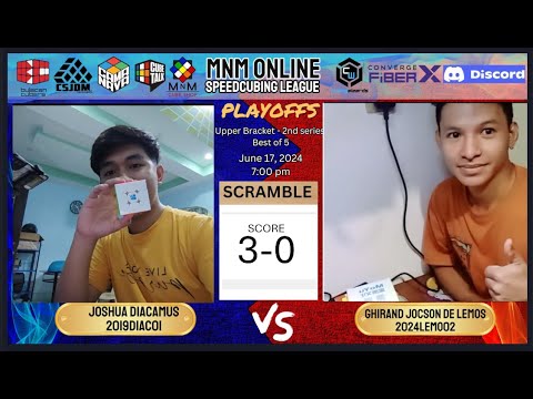 PLAYOFFS - Lower bracket Joshua Diacamus vs Ghirand De Lemos at MNM ...
