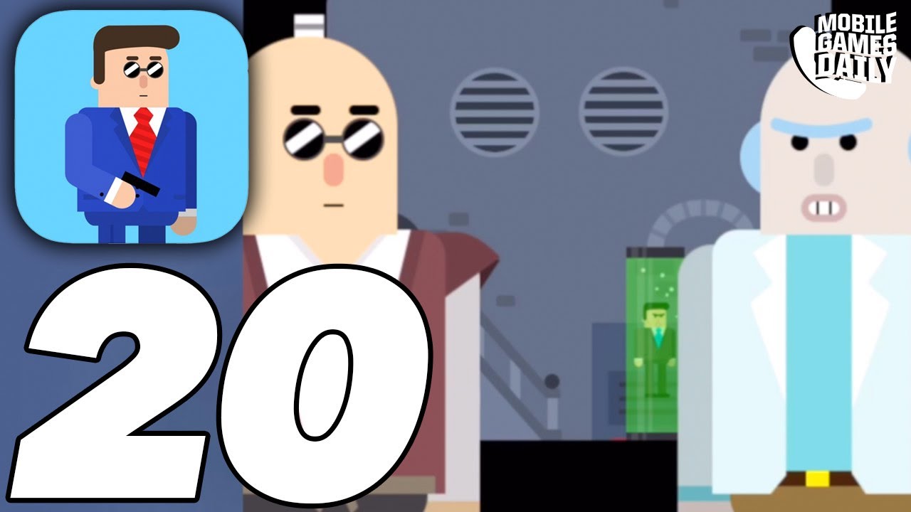 MR BULLET - Gameplay Walkthrough Part 20 - Chapter 20 Laboratory (iOS ...