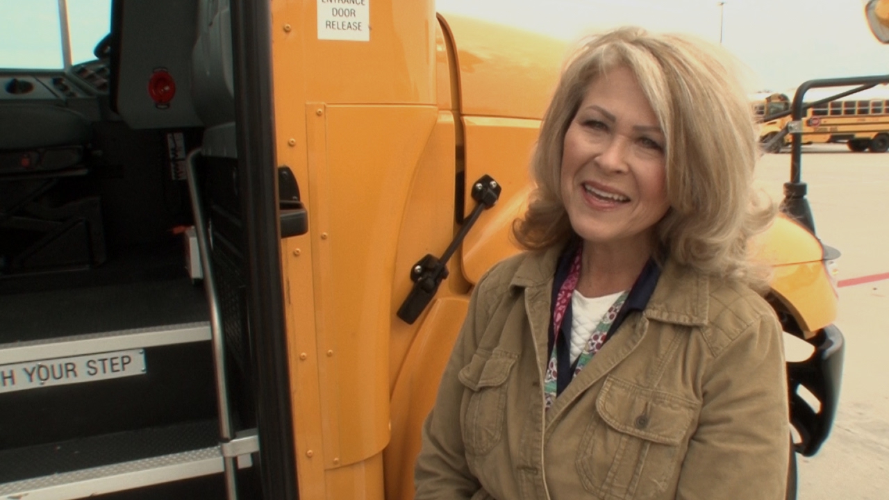 Kim Piatkowski, Spring ISD School Bus Driver - YouTube
