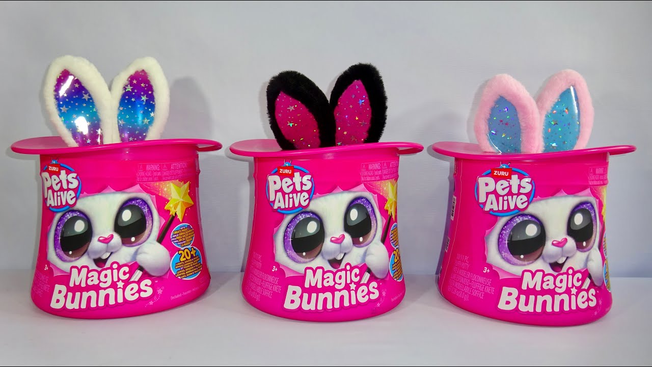 ABRIENDO Zuru Pets Alive Magic Bunnies Sorpresa - YouTube