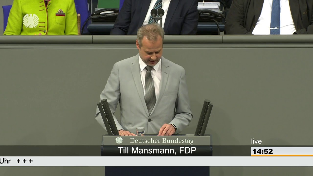 Till Mansmann: Altersarmut [Bundestag 21.03.2019] - YouTube