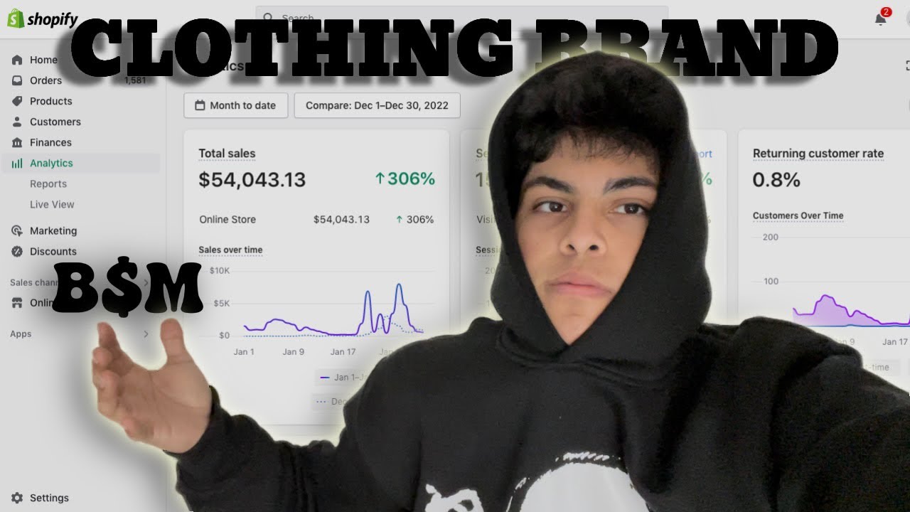 How To Run A SUCCESSFUL Clothing Brand Drop - YouTube