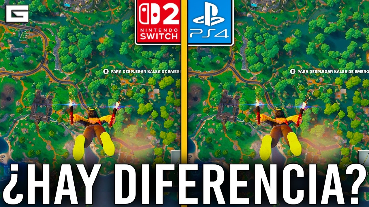 ¿Es PS4 más POTENTE que Nintendo Switch 2? | Pongámoslo a prueba - YouTube