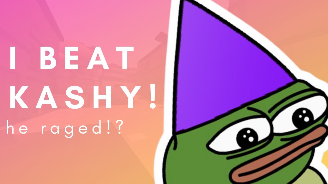 I BEAT KashyKans in a COMPETITIVE Krunker match!? | Krunker.io Gameplay ...