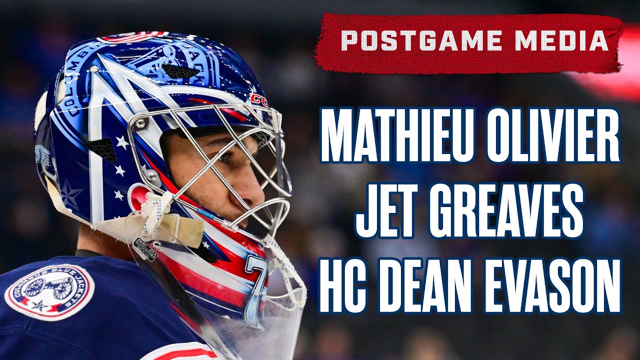 Jet Greaves, Mathieu Olivier & Dean Evason Speak After Their 3-1 W Over ...