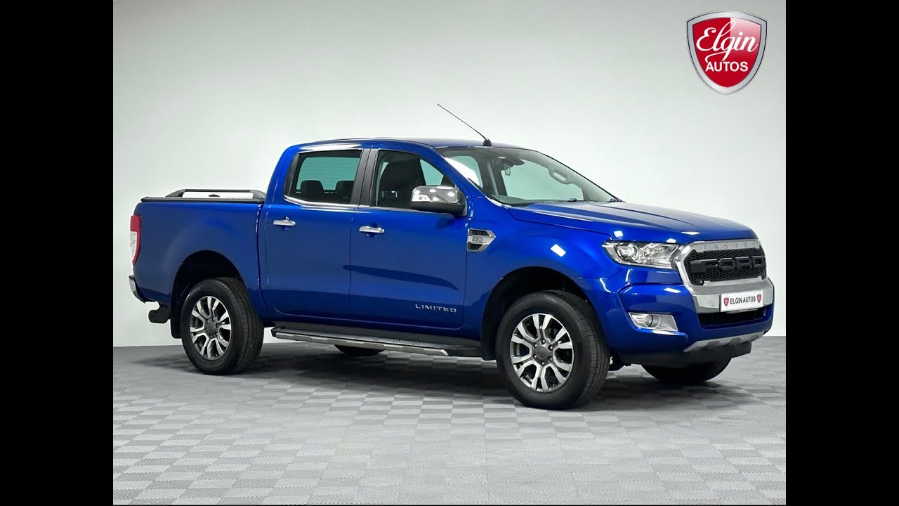 2016 - Ford Ranger Limited Double Cab 2.2 TDCi - Performance Blue ...